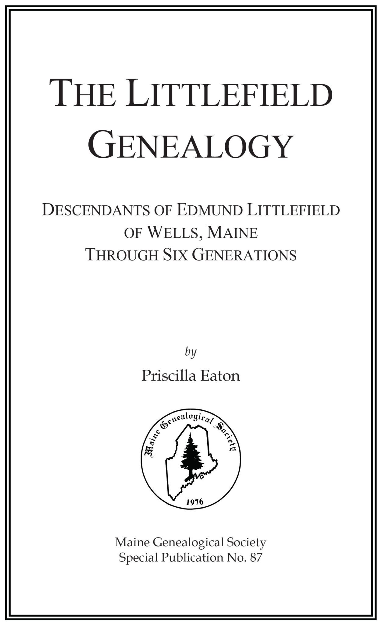 The Littlefield Genealogy Receives the 2020 Donald Lines Jacobus Award ...